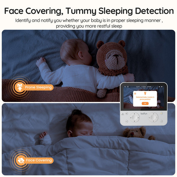 BOIFUN Baby Monitor 4TM with 5.5” HD Display and 360° Camera – BOIFUN EU
